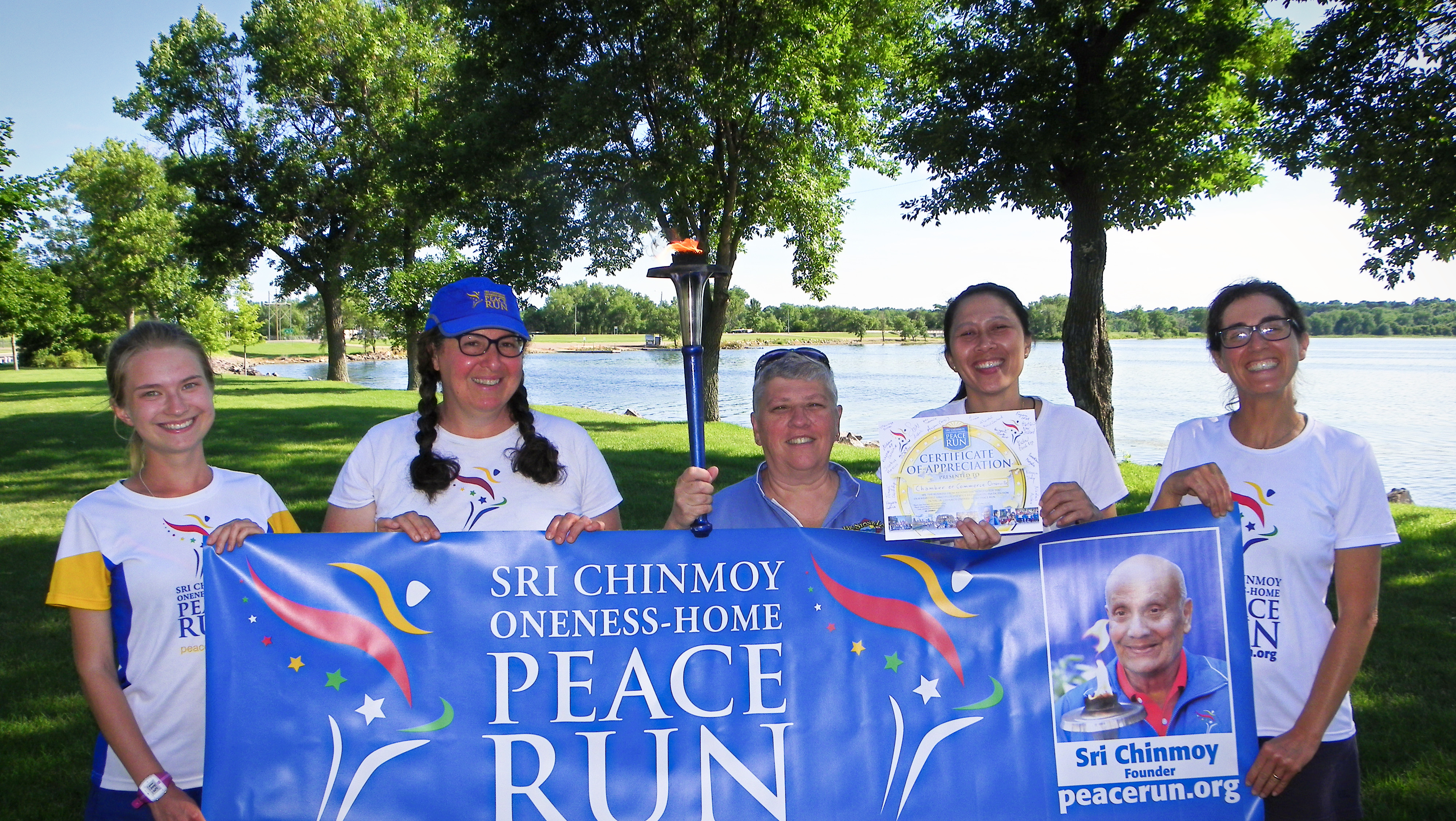 Peace Run in Ortonville at Lakeside Park | MNbump.com