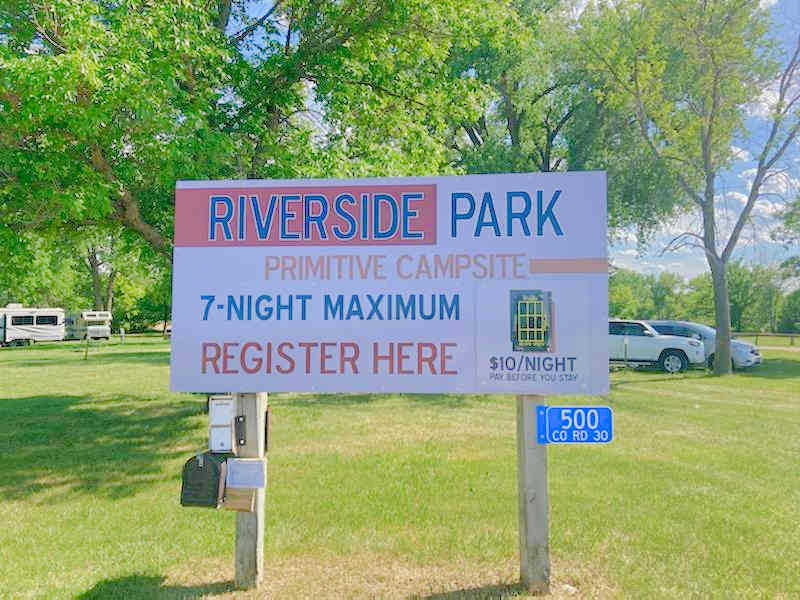 New City Campground Sign – MNbump